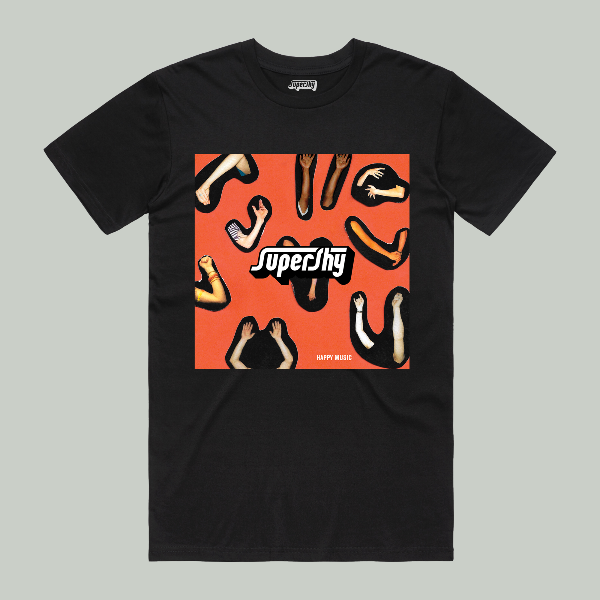 Happy Music Album Tee – Supershy | Official Store
